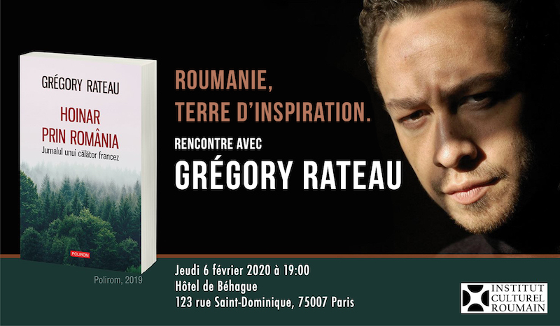 Rencontre-débat avec l'écrivain et journaliste Grégory Rateau - Le ...
