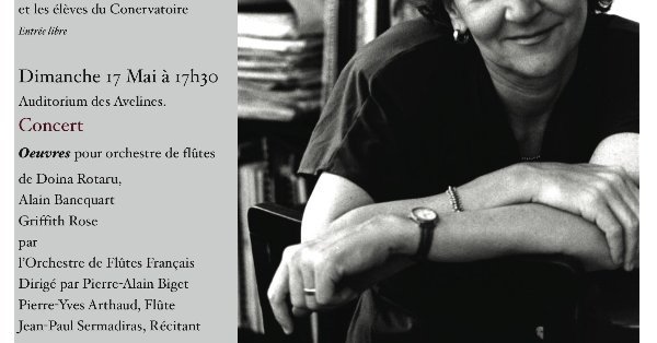 Les flûtes enchantées de Doina Rotaru à Saint Cloud - Le Courrier des ...