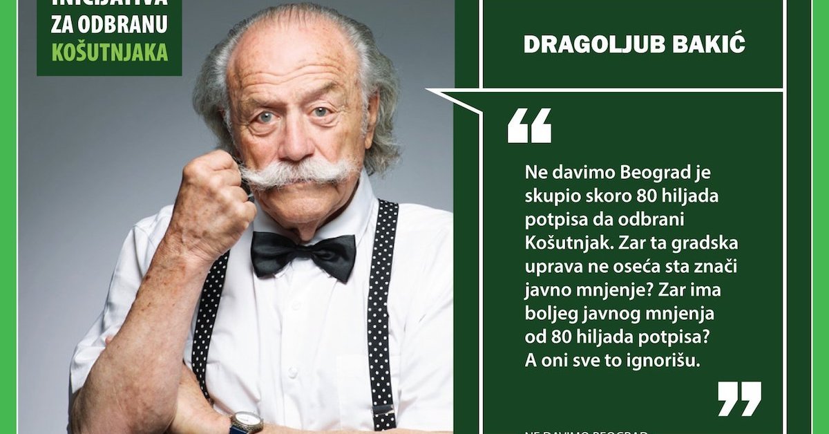 Serbie : Dragoljub Bakić, le « bon esprit de la ville » s'en est allé ...